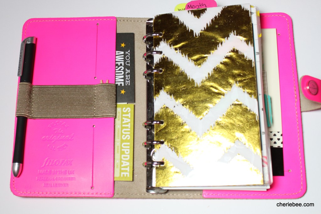 My 2014 Filofax setup | CherieBee.com