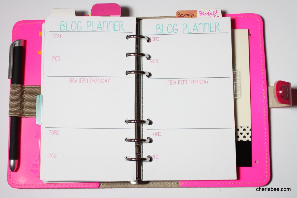 My 2014 Filofax setup | CherieBee.com